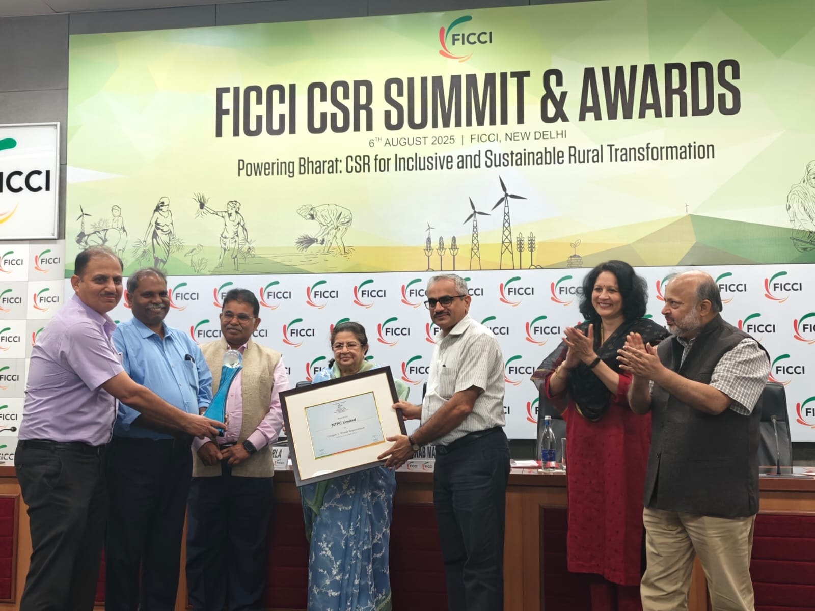 NTPC Receives FICCI CSR Award for GEM | NTPC Limited